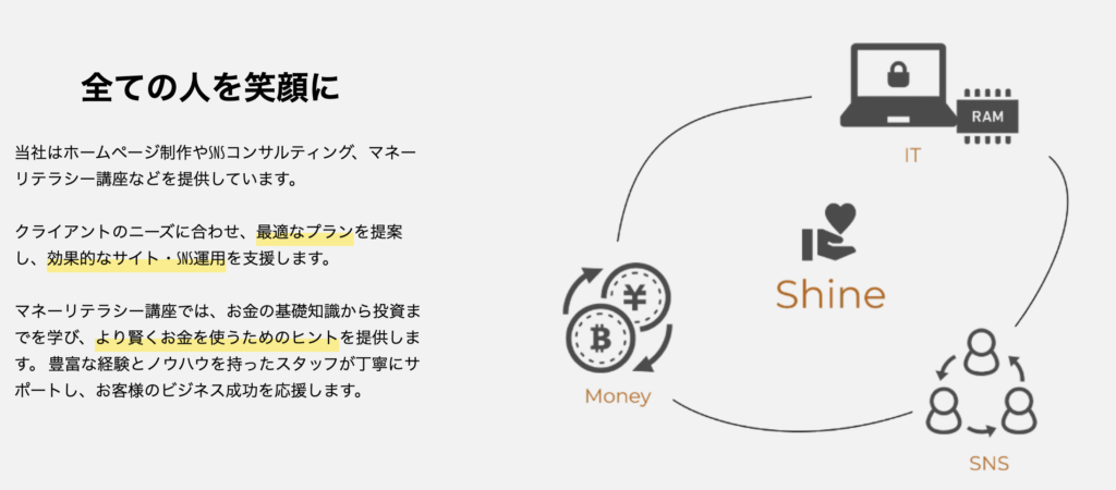 【注意喚起】株式会社Shineは投資詐欺か？怪しいと評判の投資スクールを調査！ - 情報商材口コミサイト